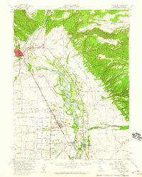 1952 Map of Red Bluff, CA — High-Res | Pastmaps